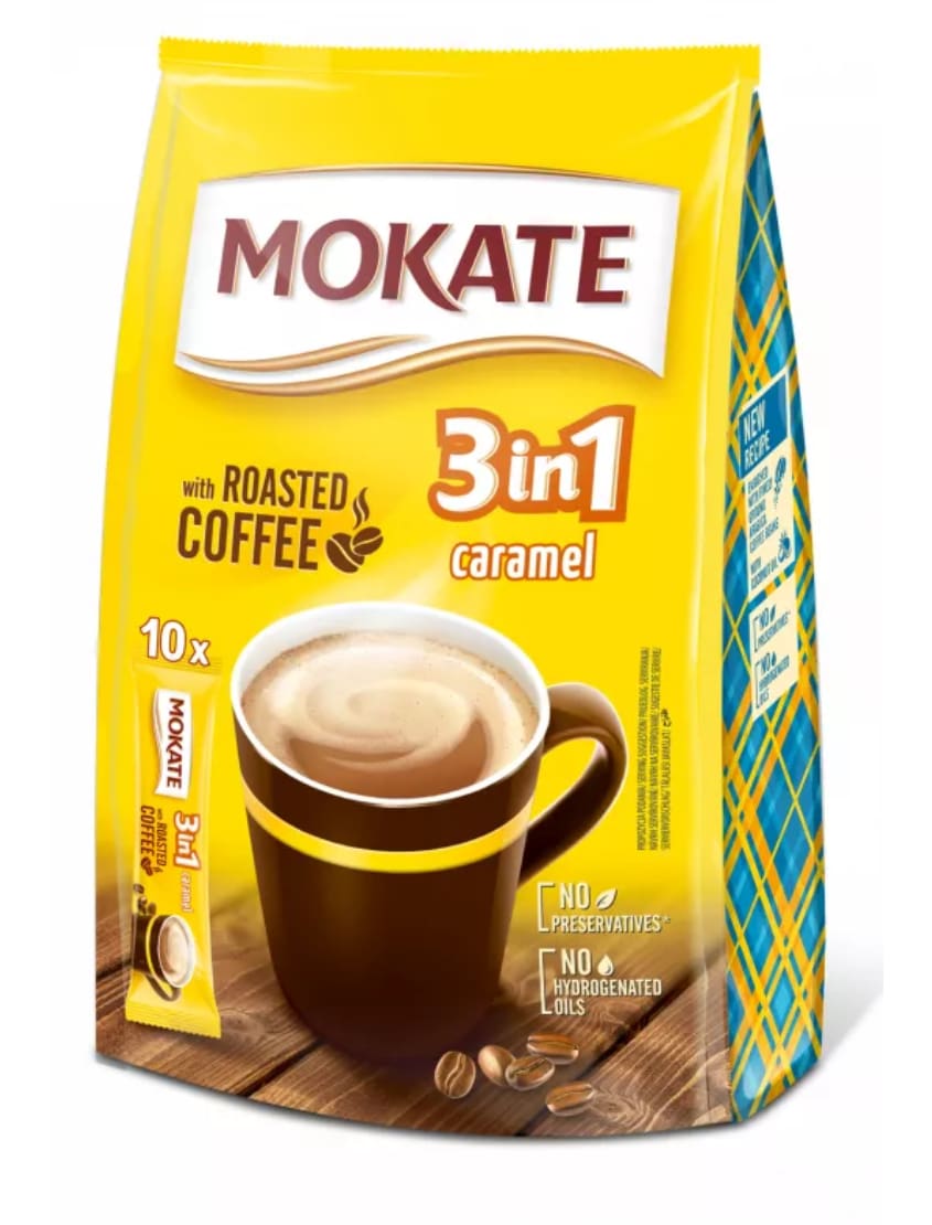 Oslo Engros - 4240 Mokate 3in1 Caramel 10x17g