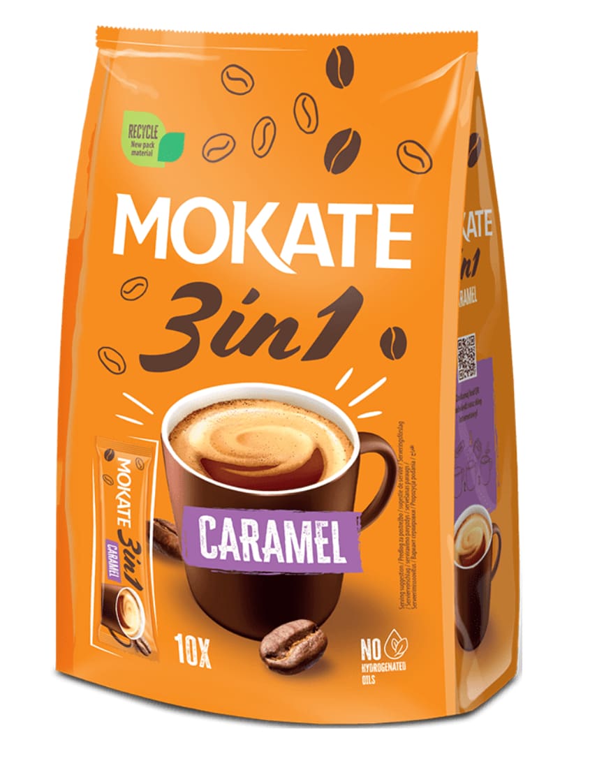 Oslo Engros 4240 Mokate 3in1 Caramel 10x17g Oslo Engros 4240 Mokate 3in1 Caramel 10x17g
